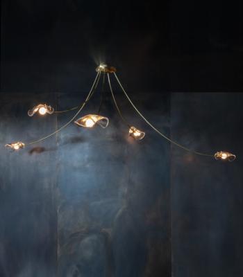 China Custom Brass Body Chandelier with 2700K Warm White LED and 50000 Hours Lifespan for Indoor Living Rooms for sale