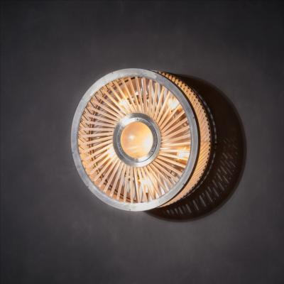 China Modern Wall Sconce with 2700K Warm White Light and Iron Body for Customizable Hotel Bedside Lighting for sale