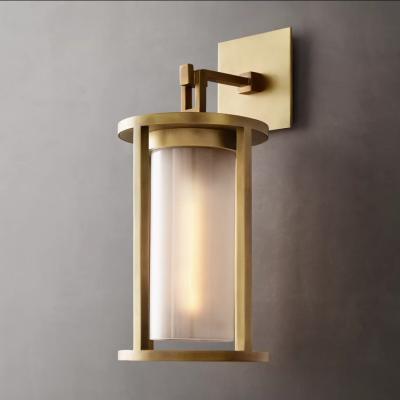 China Yihao Modern Classic Copper Surface Wall Lamp with 2700K Warm White Light for Living Room and Kitchen for sale