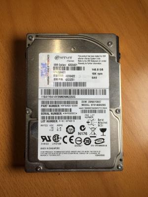 China IBM 146 GB 2.5 SAS 10000RPM 42D0421 42C0251 42D0422 Hard Drive for sale