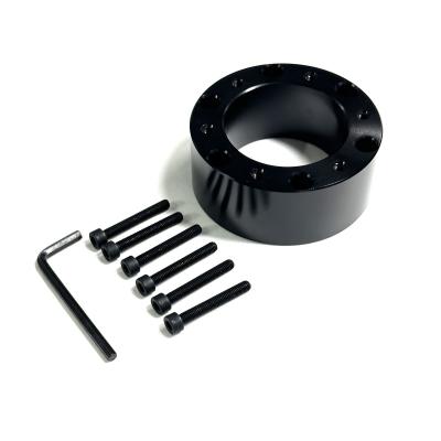 China Aluminium 3000gt Steering Wheel Hub Adapters Spacers 35MM Anodized Black for sale