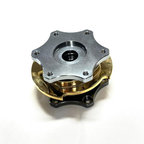 Quality Custom CNC Machined Steering Quick Release Wheel Car With D Lock System 70mm for sale