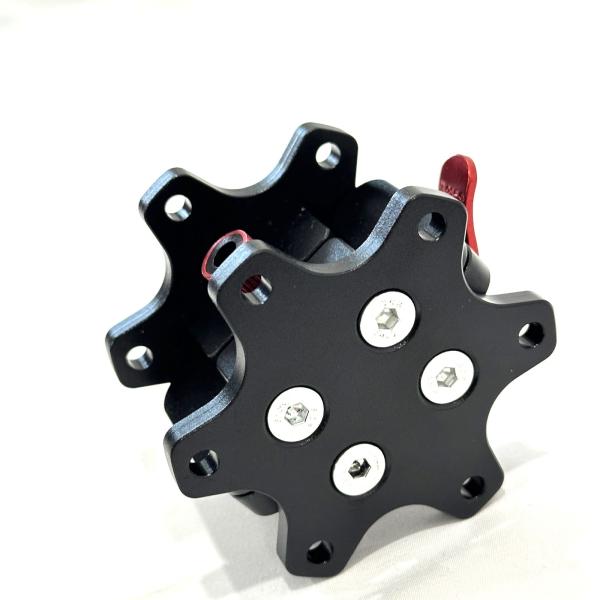 Quality Gaming Steering Wheel Quick Releases Hub Adapters For Thrustmaster Logitech for sale