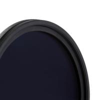 China Round Variable ND2-400 Filter 8.3mm Slim Frame HD Optical Glass for Professional Photography for sale