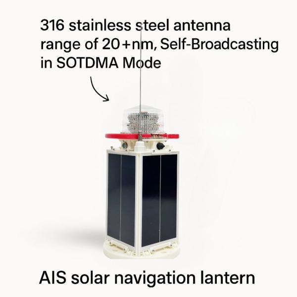 Quality Solar Powered Marine Navigation Lights For Remote Buoys And Harbor Entrances for sale