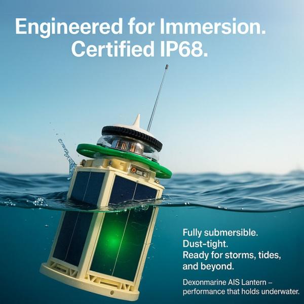Quality Smart Solar Powered LED Buoy Light IP68 Waterproof With AIS For Port Safety for sale