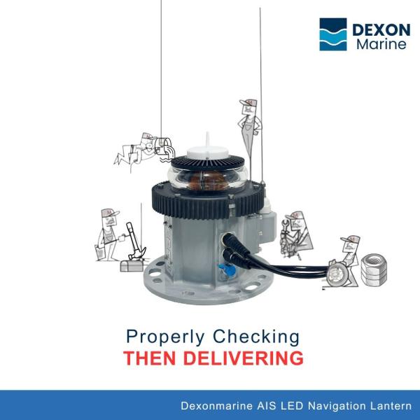 Quality 20NM Range AIS AtoN LED Navigation Lanterns IP68 SOTDMA Mode Screw Mounting for sale