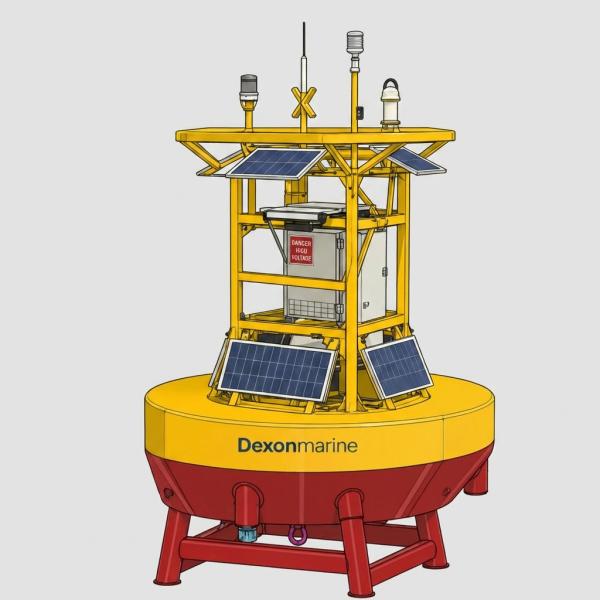 Quality Pump-Sampling Water Quality Buoy with Instrument Well for Reliable Monitoring for sale
