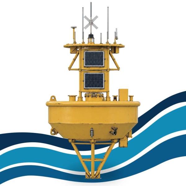 Quality 3000 mm Triple-Mooring Steel Navigation Buoy for Controlled AtoN Station Keeping for sale