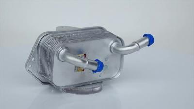 China 06E117021L Car Cooling System Engine Oil Cooler Aluminum Oil Cooling Radiator For Audi A4 Volkswagen Touareg for sale