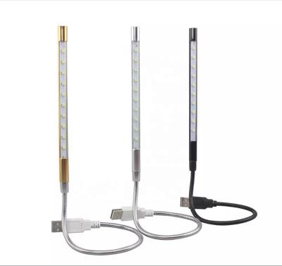 Cina Tubo flessibile a collo d'oca flessibile in metallo leggero USB 54 g 47 cm in vendita