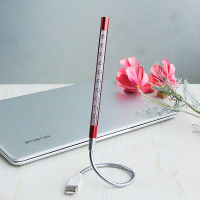 Cina Tubo flessibile a collo d'oca flessibile in metallo leggero USB 54 g 47 cm in vendita