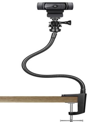 Cina Supporto di lampadina flessibile del sostegno di morsetto del collo d'oca della lampada di scrittorio della macchina fotografica 441g in vendita
