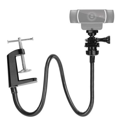 Cina Supporto flessibile a collo di cigno per fotocamera Logitech Webcam 420 g in vendita