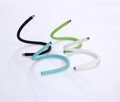 Cina la metropolitana del morsetto del supporto del telefono di 22mm monta il collo d'oca di plastica flessibile mobile galvanizzato in vendita