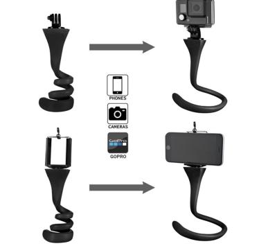 Cina supporto pigro del telefono del collo d'oca degli accessori del telefono cellulare della metropolitana del silicone di 750mm in vendita