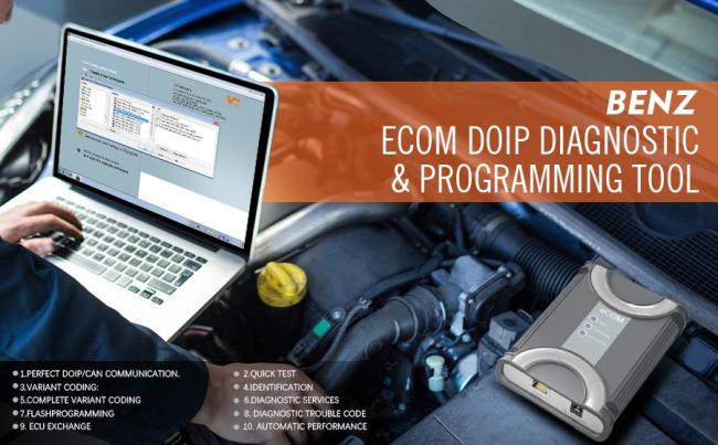 Benz ECOM Doip Kenmerkend & Programmeringshulpmiddel