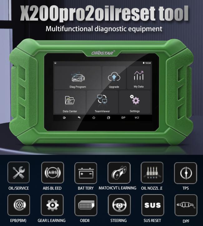 OBDSTAR X200 Pro2 Oil Reset Tool