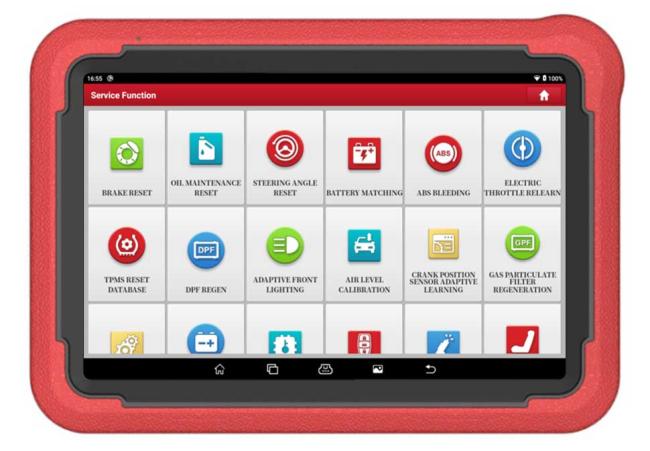 Launch X-431 PROS V5.0 Diagnostic Tool 37 Special Functions