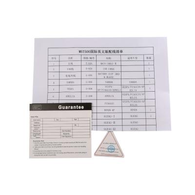 China MEISTER-MST-500 Automobilhandmotorrad-Diagnosescanner-Werkzeug zu verkaufen