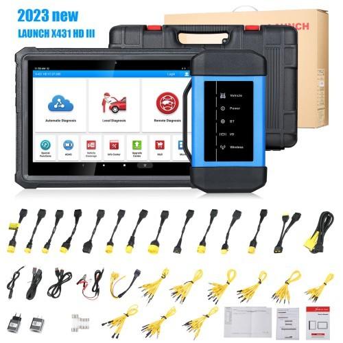 Quality WIFI/ Bluetooth Original Launch X431 Scanner Support Heavy Duty Trucks for sale