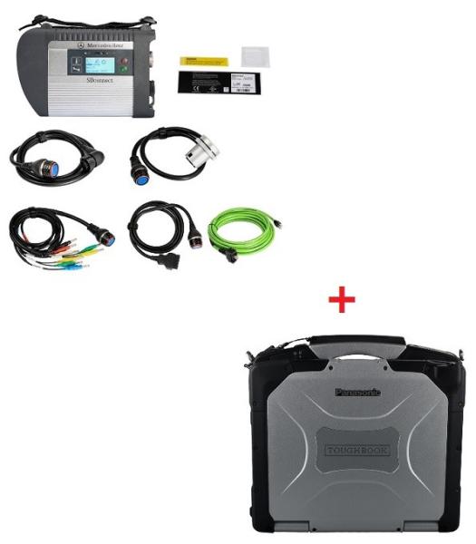 Quality MB Star SD C4 Mercedes Benz Diagnostic Tool Plus Panasonic CF30 for sale
