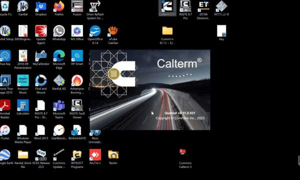 Quality Cummins Calterm v5.12 2024 Engineering Diagnostic Software for sale