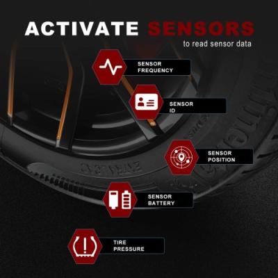 China Autel MaxiTPMS TS508WF TPMS Programming Tool MX-Sersors 315/433MHz for sale