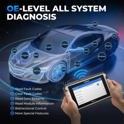 China 2025 TOPDON ArtiDiag AD900BT Ferramenta de diagnóstico Suporta codificação ECU 2 anos Atualização gratuita à venda