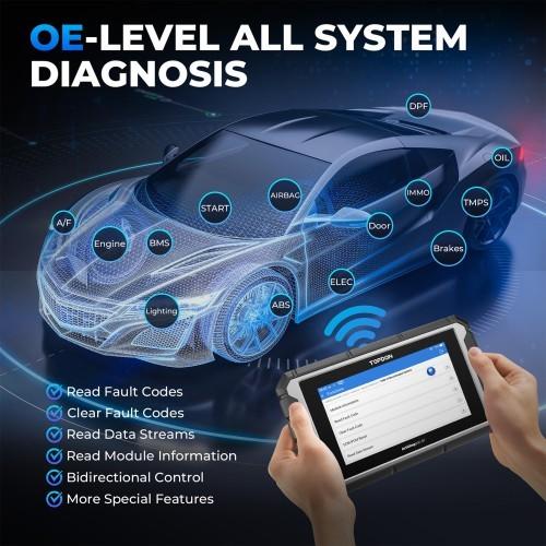 Quality 2025 TOPDON ArtiDiag AD900BT Diagnostic Tool Supports ECU Coding 2 Years Free for sale