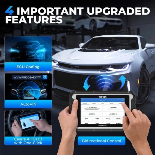 Quality 2025 TOPDON ArtiDiag AD900BT Diagnostic Tool Supports ECU Coding 2 Years Free for sale