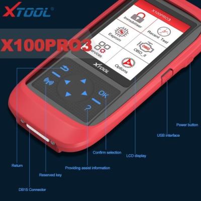 China XTOOL X100 Pro3 Professioneller Autoschlüssel-Programmierer zu verkaufen