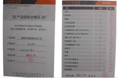 China Actualização mestra da máquina de corte da chave do carro da série do CONDOR XC original do iKeycutter de Xhorse MINI em linha à venda