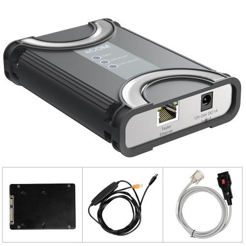 Quality Mercedes Benz ECOM DoIP Diagnostic & Programming Tool With XENTRY /DAS Work on Latest Mercedes To Year 2019 for sale