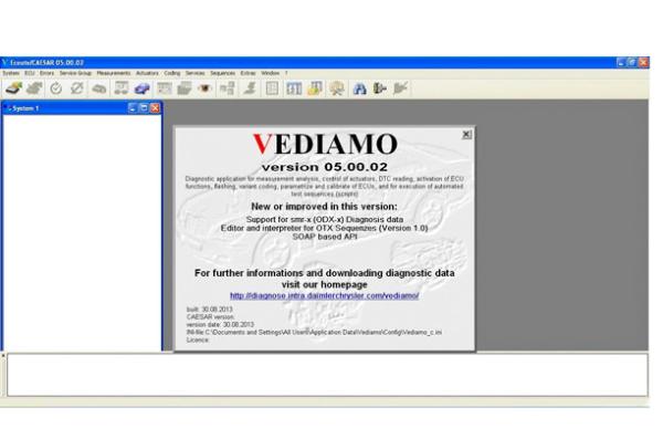 Quality Vediamo Development and Engineering Software V05.00.05 for MB SD C4 Suitable for for sale