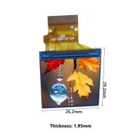 China 1.3 Inch Square IPS TFT LCD Display 240x240 Pixels 24 Pin MCU Interface for sale