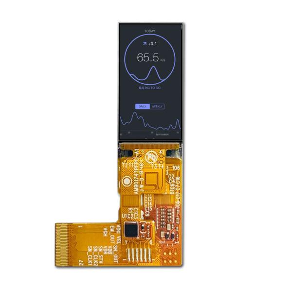 Quality 0.95 Inch Amoled Display With Brightness 450 Nits Resolution 120*240 Small Oled Display for sale