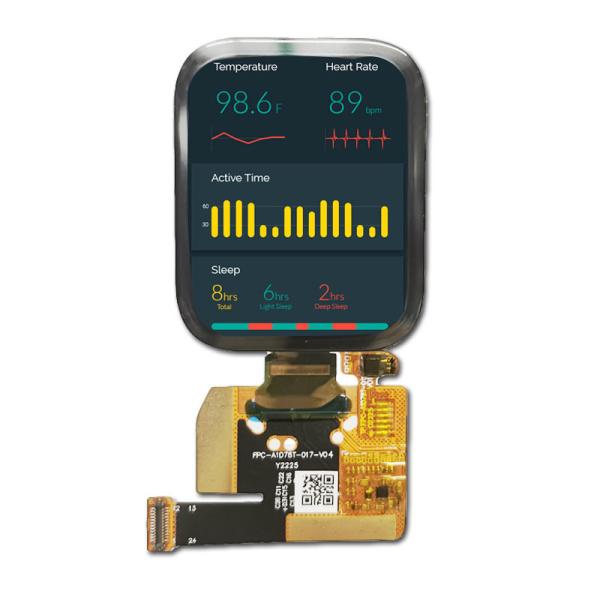 Quality 1.78 Inch Small Oled Display Custom Amoled Display Resolution 368 X 448 Pixels for sale