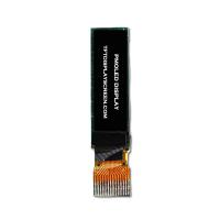 China 0.69 Inch PMOLED Screen 96x16 Pixels I2C Interface for Smart Bracelet for sale