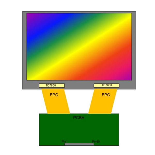 12.1 Inch Industrial Touch Display With Resolution 1768*828 IPS TFT LCD Panel