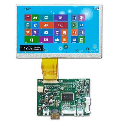 China Painel LCD HDMI de 7 polegadas com placa de controle LCD à venda