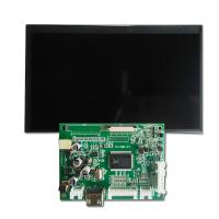China 7 Inch 1024x600 TFT LCD Display with HDMI Driver Board 600 cd/m2 Brightness for sale
