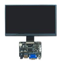 China 10.1 Inch 1024x600 HDMI LCD Display with Universal Controller Board 600 cd/m2 for sale