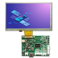 China 7 Inch 1024x600 HDMI TFT Controller Board Touch Display Screen 300cd/m2 for sale