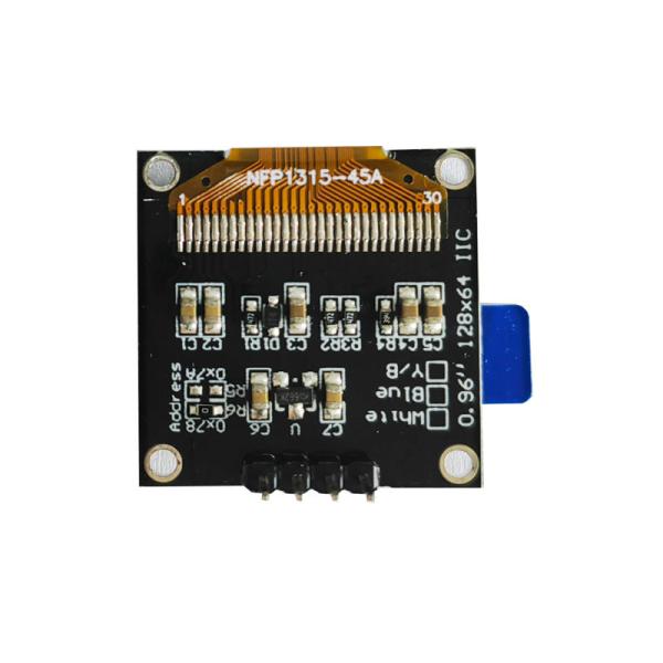 0.96 pulgadas 128 * 64 Modulo gráfico de pantalla LCD SH1106 Apoyo a Arduino