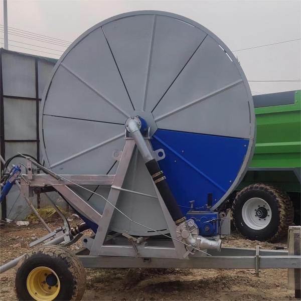 Quality Modern Agricultural Water Turbine Driving Hose Reel Irrigation for sale