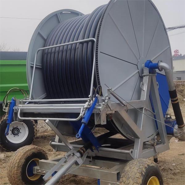 Quality New Hose Reel Irrigation System/roll Type Sprinkler Irrigation Equipment With Rain Gun for sale