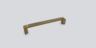 Cina maniglie di porta bronzee decorative di 128mm per il Governo/guardaroba/apprettatrice in vendita
