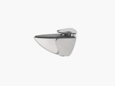 Cina Sostegni di scaffale decorativi dell'acciaio inossidabile, supporto di vetro dello scaffale 8mm densamente in vendita