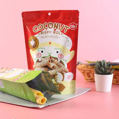 Chine Entaille Matte Black de larme de Mylar de papier d'aluminium d'emballage de poche de position de soudure à chaud à vendre